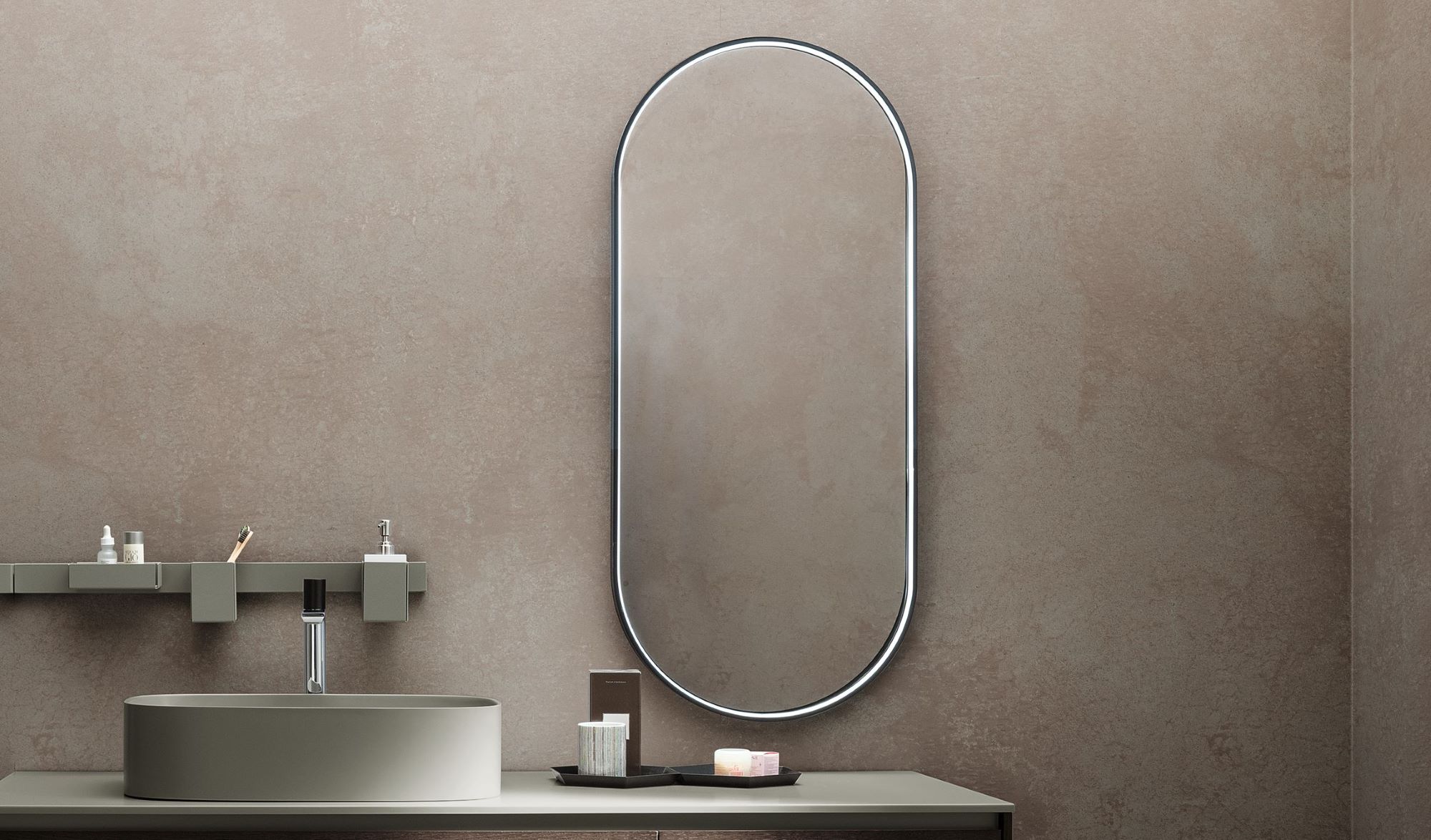 Specchio LUMIÈRE Ovale - Archeda
